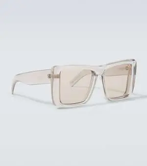 Saint Laurent Sl 900 Howl Oversized Sunglasses - Transparent