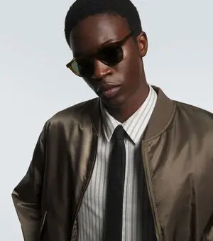 Saint Laurent Sl 28 Round Sunglasses - Brown