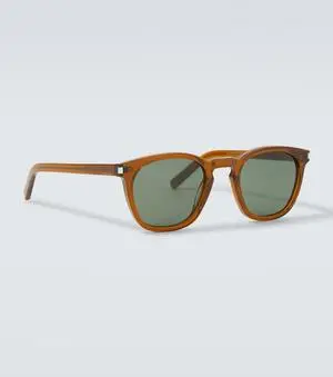 Saint Laurent Sl 28 Round Sunglasses - Brown