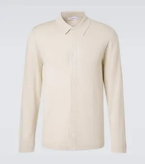 LARDINI Silk Polo Shirt