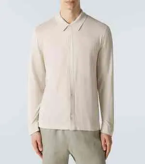 LARDINI Silk Polo Shirt