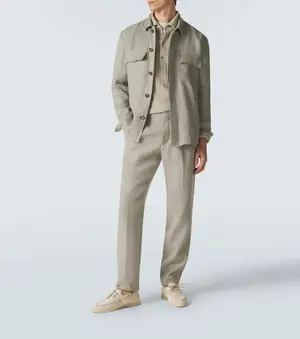 LARDINI Linen Jacket