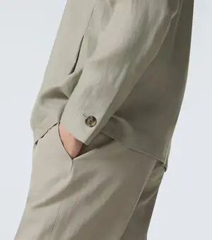 LARDINI Linen Jacket