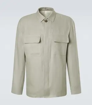 LARDINI Linen Jacket