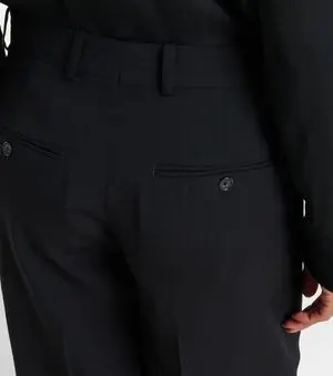 TOTEME High-rise Bermuda Shorts - Black