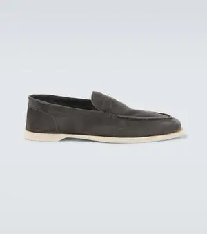 John Lobb Pace Suede Loafers