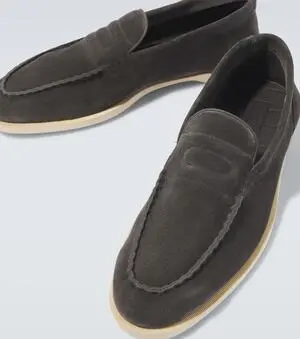 John Lobb Pace Suede Loafers
