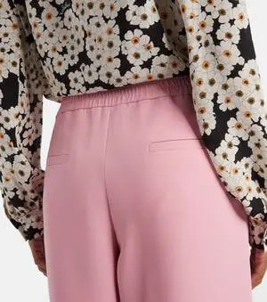 Valentino Garavani Silk Wide-leg Pants