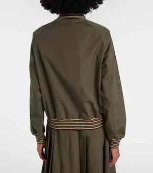 Prada Poplin Jacket - Green