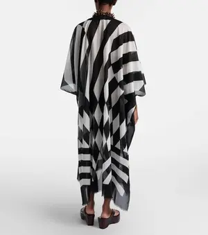 Dries Van Noten Printed Cotton Kaftan