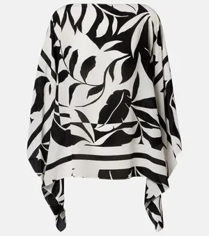 Max Mara Ambuto Printed Silk Blouse - Multicoloured