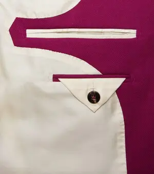 TOM FORD Wool Twill Suit Jacket - Pink