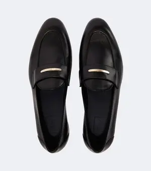 Brioni Appia Leather Penny Loafers