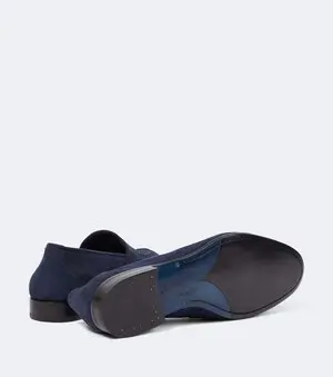 Brioni Appia Leather Penny Loafers - Blue