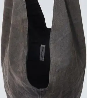 Our Legacy Drip Denim Shoulder Bag - Blue