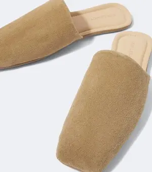 Our Legacy Cigarr Suede Mules - Beige