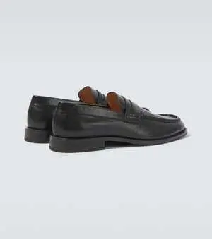 Our Legacy Light Leather Penny Loafers