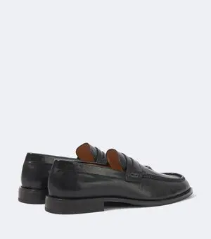 Our Legacy Light Leather Penny Loafers