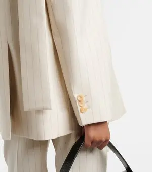 Acne Studios Pinstripe Wool Blazer