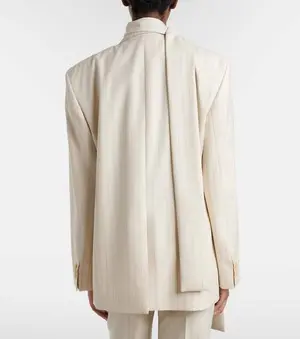 Acne Studios Pinstripe Wool Blazer