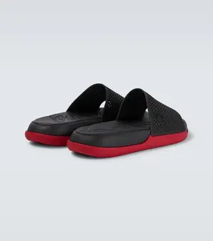 CHRISTIAN LOUBOUTIN Easy Breezy Slides - Black