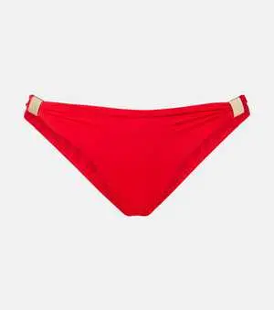Heidi Klein Petalia Bikini Bottoms - Red