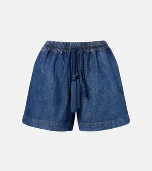 Valentino Garavani Denim Shorts - Blue