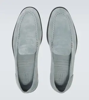John Lobb Pace Suede Loafers