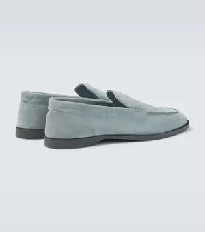John Lobb Pace Suede Loafers