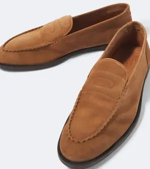 John Lobb Pace Suede Loafers - Brown