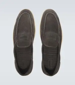John Lobb Pace Suede Loafers