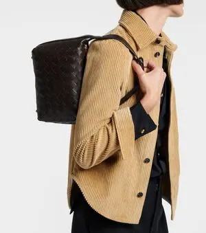 Bottega Veneta Wallace Mini Leather Tote Bag