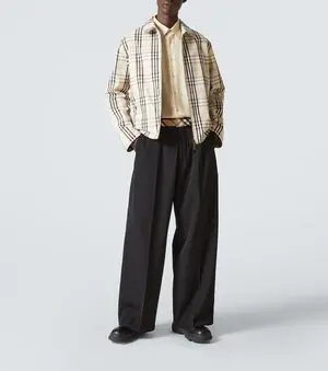 Burberry Check Cotton Jacket - Multicoloured