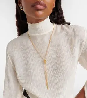 TOTEME 24kt -plated Chain Necklace
