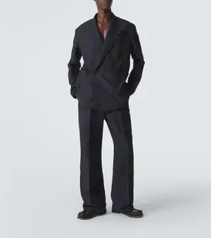 Dries Van Noten Cotton-blend Jacquard Blazer