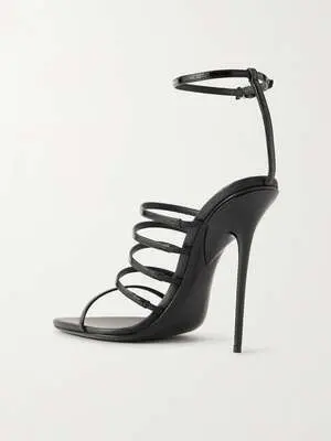 Alaïa 110 Patent-leather Sandals