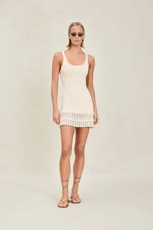 Devon Windsor Willamina Dress - White