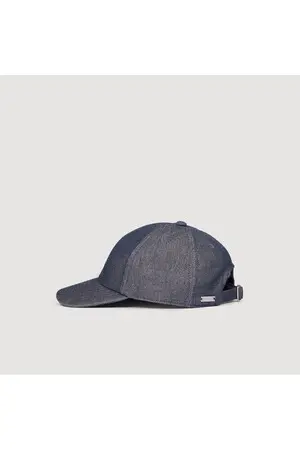 Sandro Cap With Logo - Denim