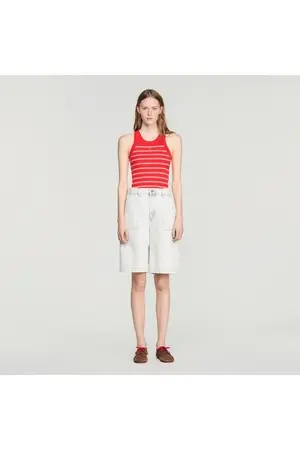 Sandro Loose-fit Cotton Polo Shirt