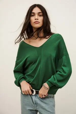 Ba&sh Brenda Jumper - Green
