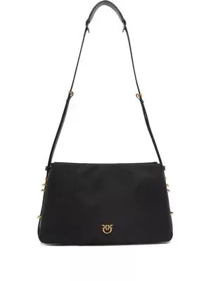 Pinko Logo-plaque Shoulder Bag - Black
