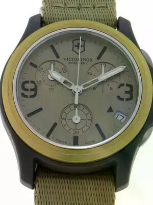 VICTORINOX Chronograph Watch With Beige Dial