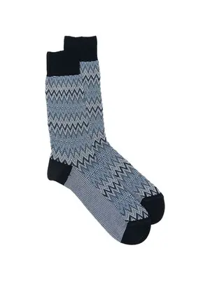 Missoni Cotton Socks - Blue