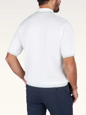 Paul & Shark Feather Cotton Polo Shirt