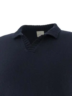 Paul & Shark Open-neck Cotton Polo Shirt