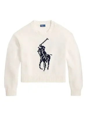Polo Ralph Lauren Big Pony Sweater - White