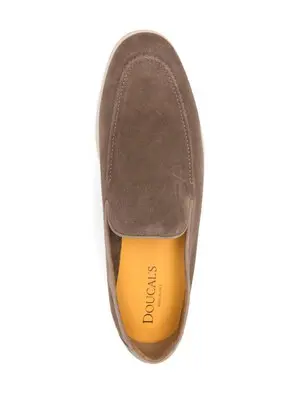 DOUCAL'S Suede Moccasin - Brown