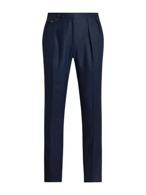 Polo Ralph Lauren Pleated Linen Trousers