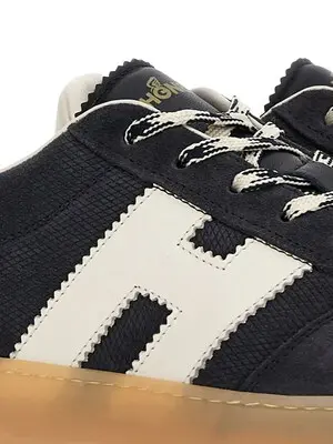 Hogan Leather Sneakers - Blue