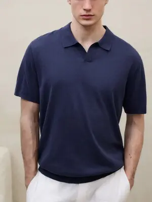 ECOALF Polo Olmo - Blue
